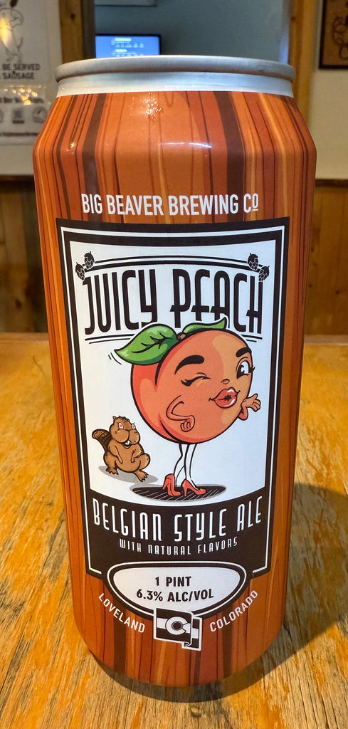 Juicy Peach Ale – Big Beaver Brewing Cº